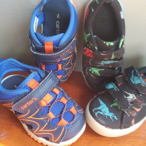 Carter's and FabKids | Shoes | Carters Sz 6m And Fab Kidssz 5 Footwear ...